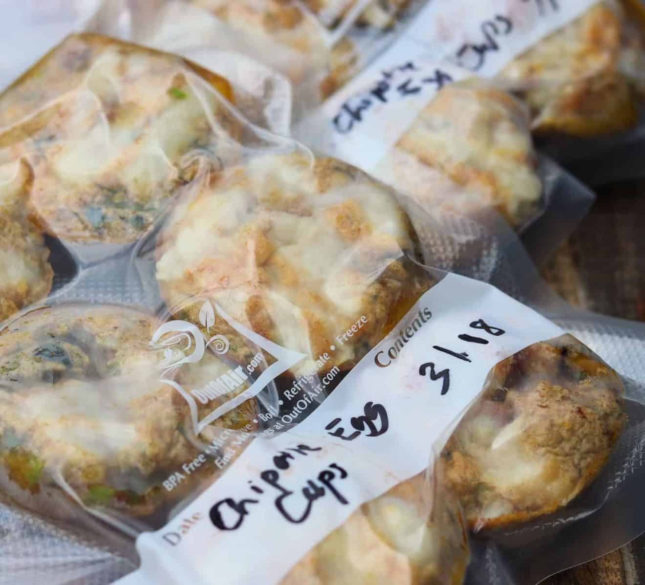 On the Go! Crustless Chipotle Egg Cups - Gourmet Done Skinny