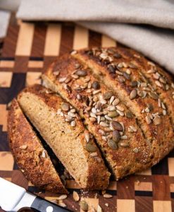 The Best Homemade No Knead Stone Ground Whole Wheat Bread Recipe ...