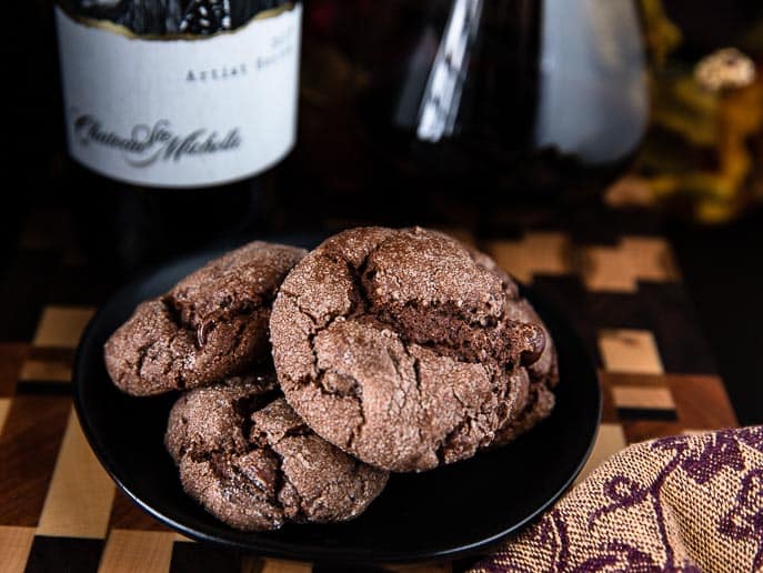 Quick and Easy Spicy Chocolate Snaps - Gourmet Done Skinny