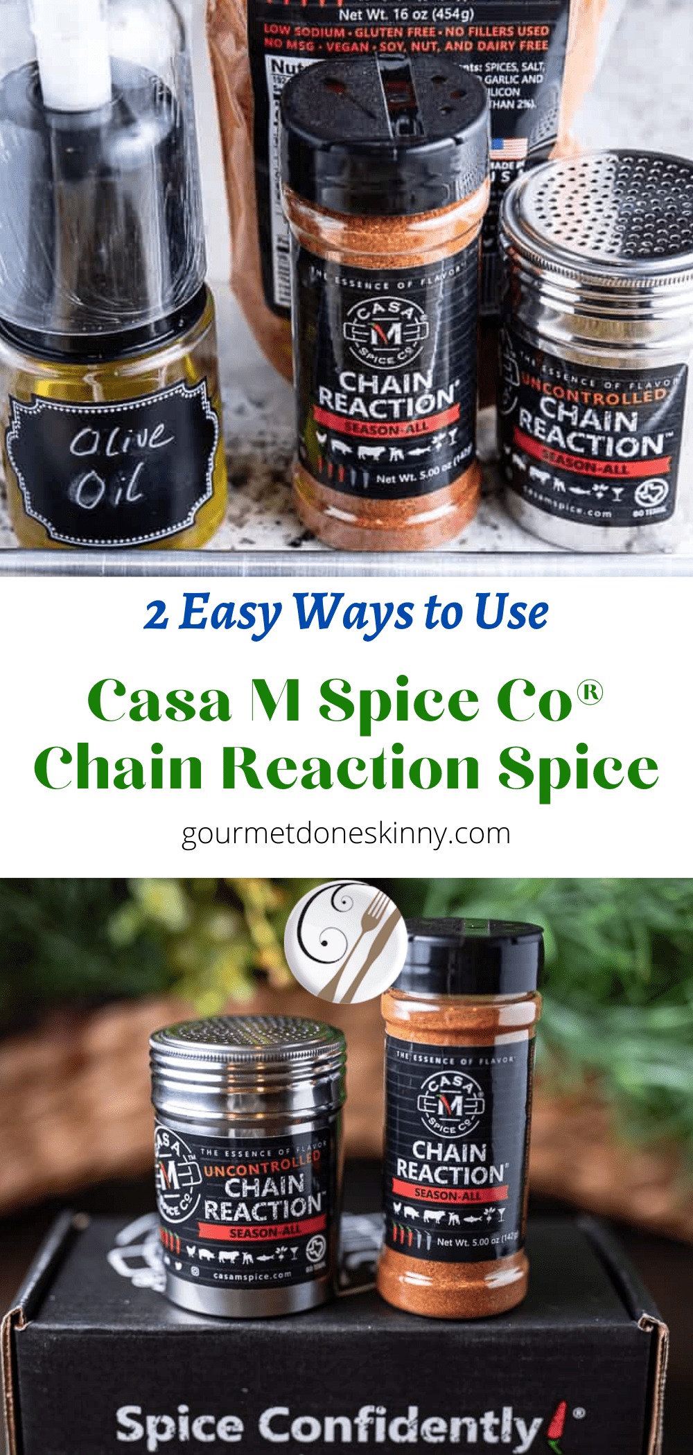 2 Quick and Easy Ways to Use Casa M Chain Reaction Spice