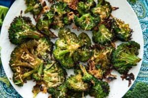 Spicy Smashed Broccoli